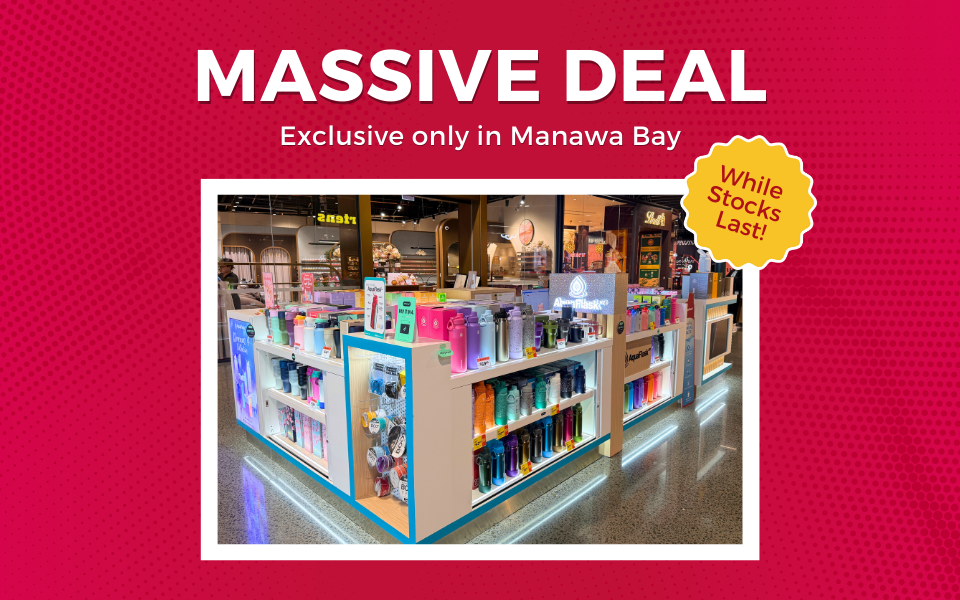 Exclusive Massive Deal Only at Manawa Bay – AquaFlask NZ
