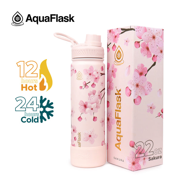 Sakura Collection - Exquisite Sakura Water Bottles – AquaFlask NZ