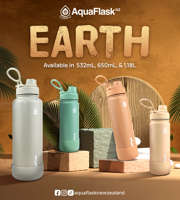 AquaFlask Earth Collections | Nature-Inspired & Stylish Water Bottles ...