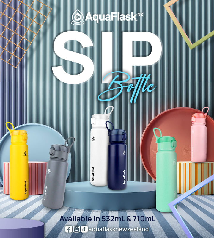 AquaFlask Sip Collections | Elegant & Easy-Sip Water Bottles – AquaFlask NZ