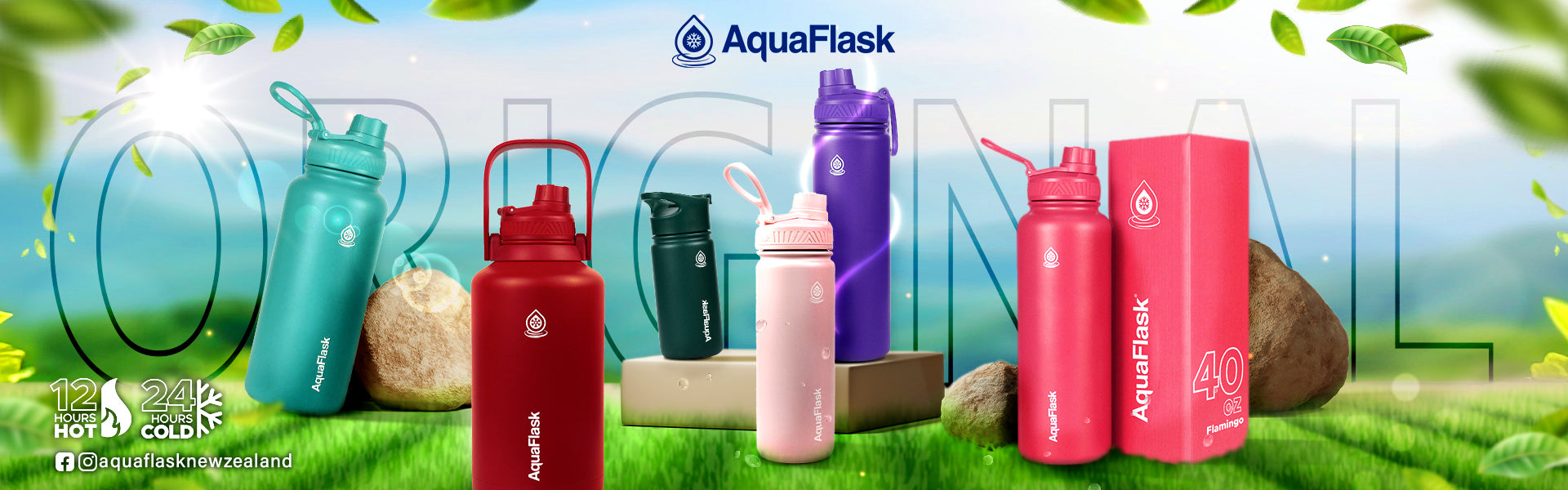 AquaFlask Original Collections – AquaFlask NZ
