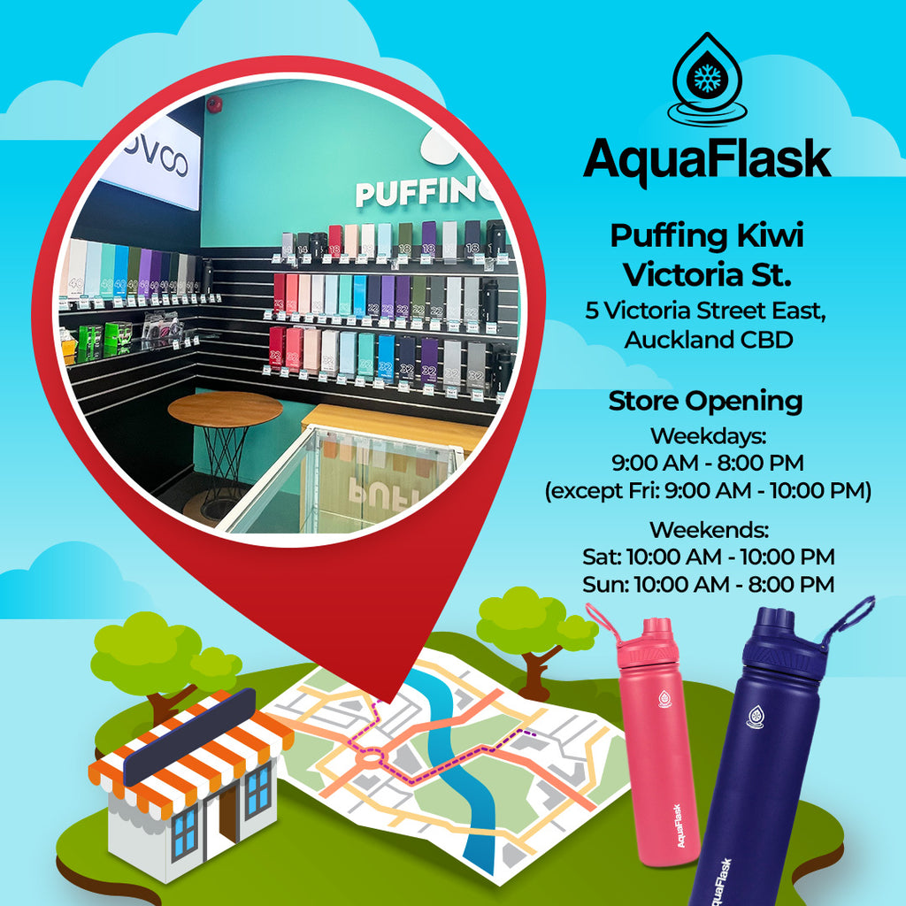 AquaFlask NZ: Affordable, Premium & Stylish Insulated Water Bottles