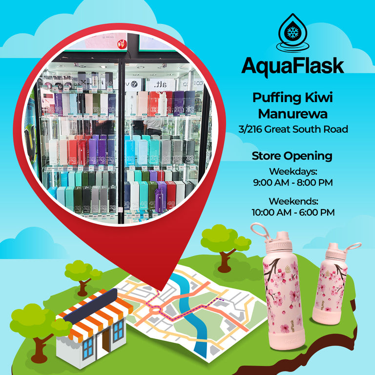AquaFlask NZ: Affordable, Premium & Stylish Insulated Water Bottles